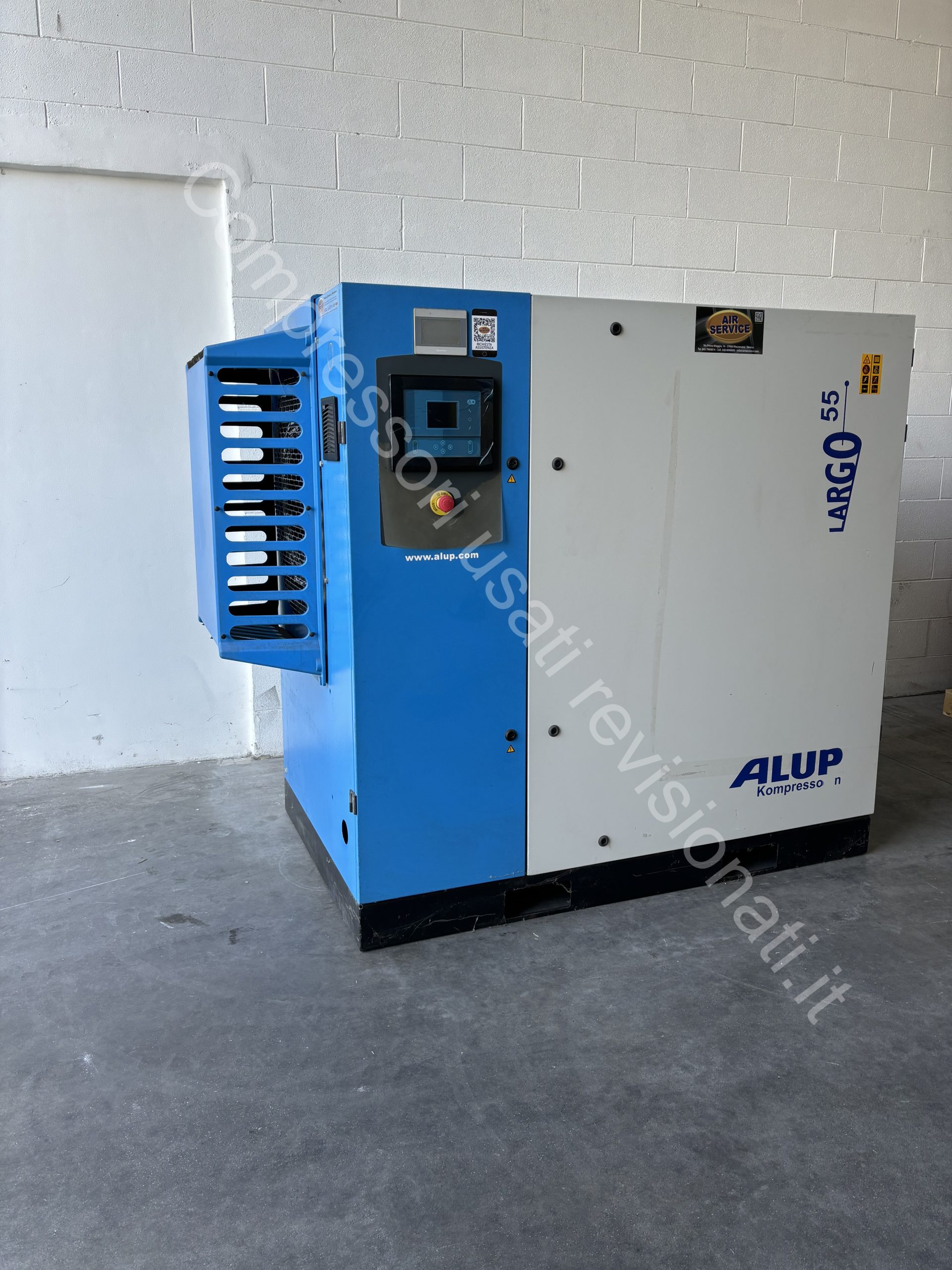 COMPRESSORE USATO ALUP LARGO 55 VSD - CU.59 - Portale Compressori Usati ...