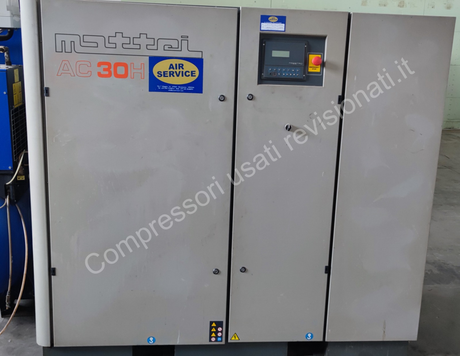 COMPRESSORE USATO MATTEI AC 30 H - Portale Compressori Usati Revisionati