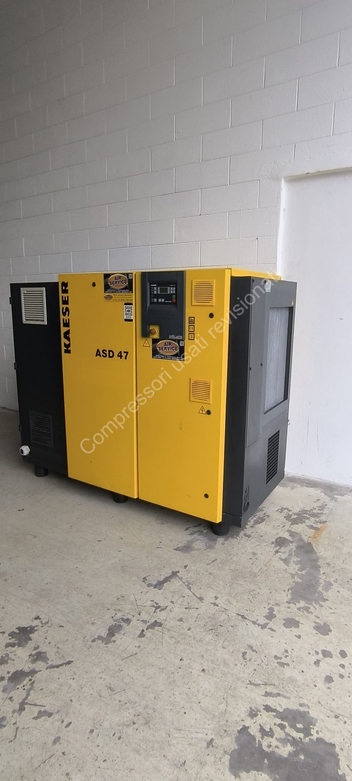 COMPRESSORE USATO KAESER ASD 47 SFC - CU.118 - Portale Compressori Usati Revisionati